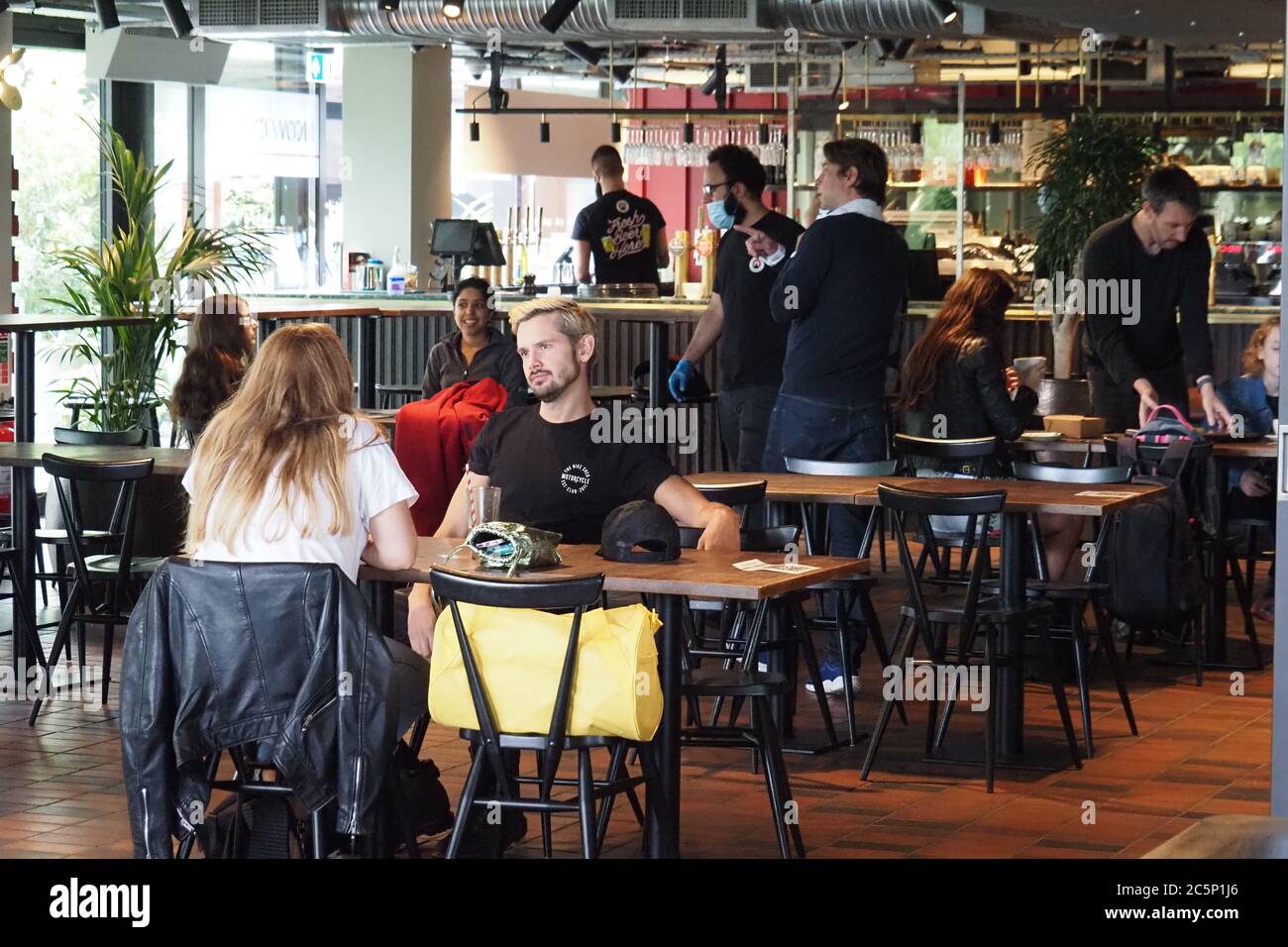 Southbank, London, UK - 4 July 2020 England's pubs and restaurants ...