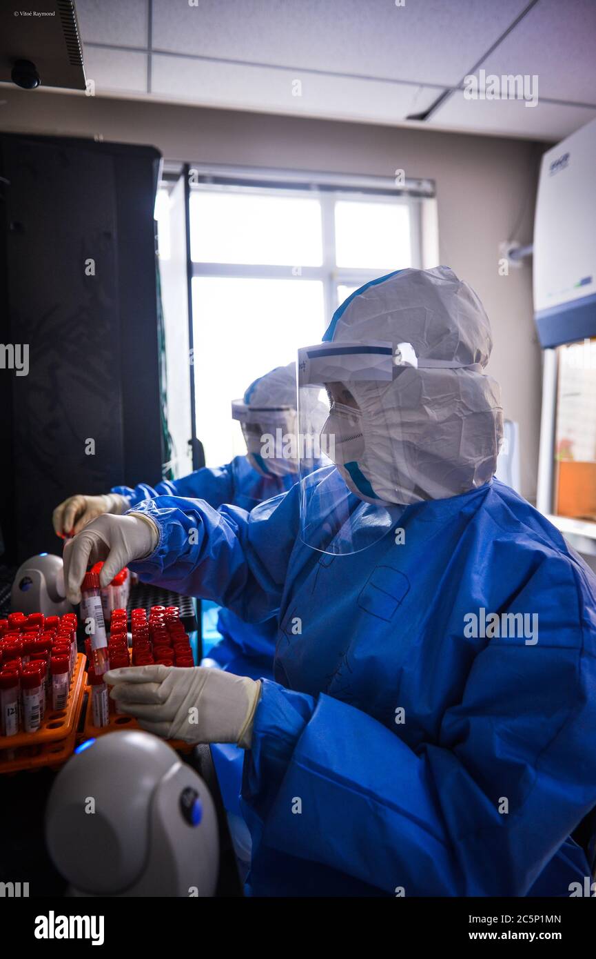 Sample lab japan hi-res stock photography and images - Alamy
