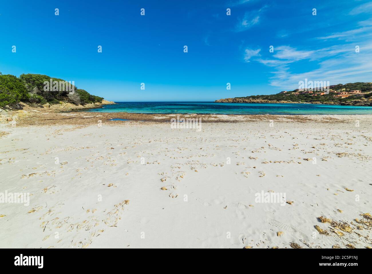 Cala Granu shore in Costa Smeralda. Sardinia, Italy Stock Photo - Alamy