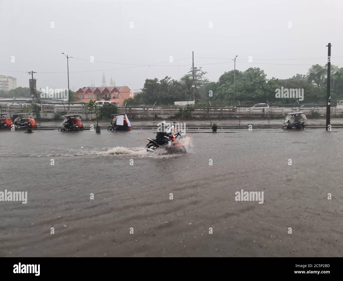 Flooding in quezon city hi-res stock photography and images - Alamy