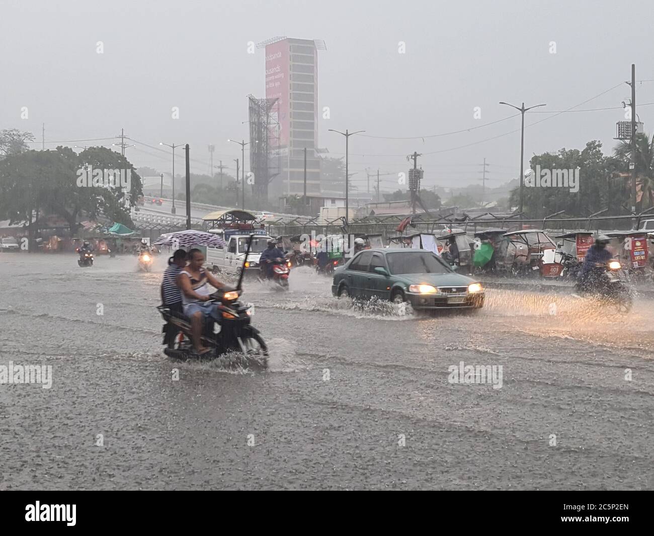 Flooding in quezon city hi-res stock photography and images - Alamy
