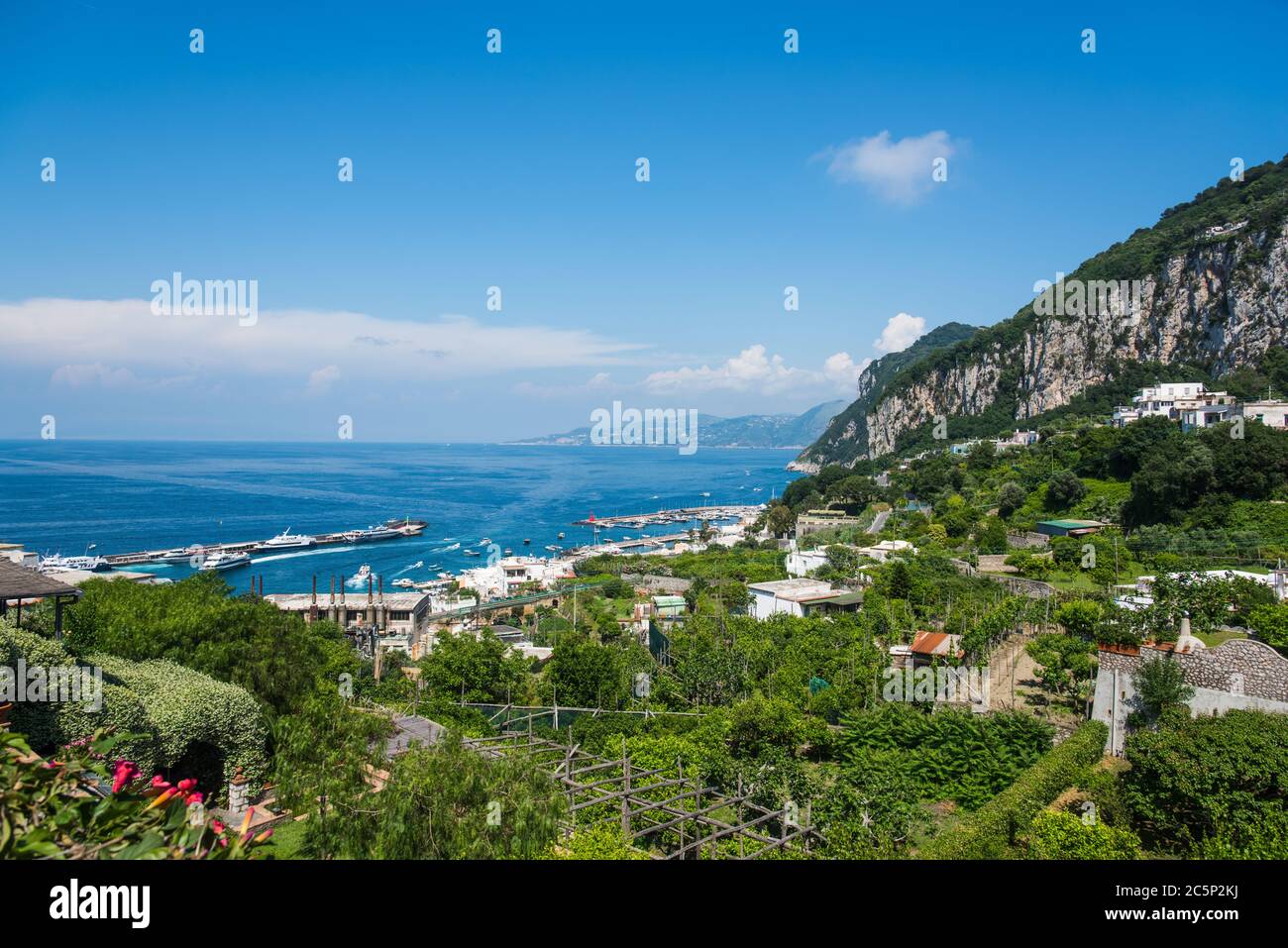 world famous Capri coastline, Italy Stock Photo - Alamy