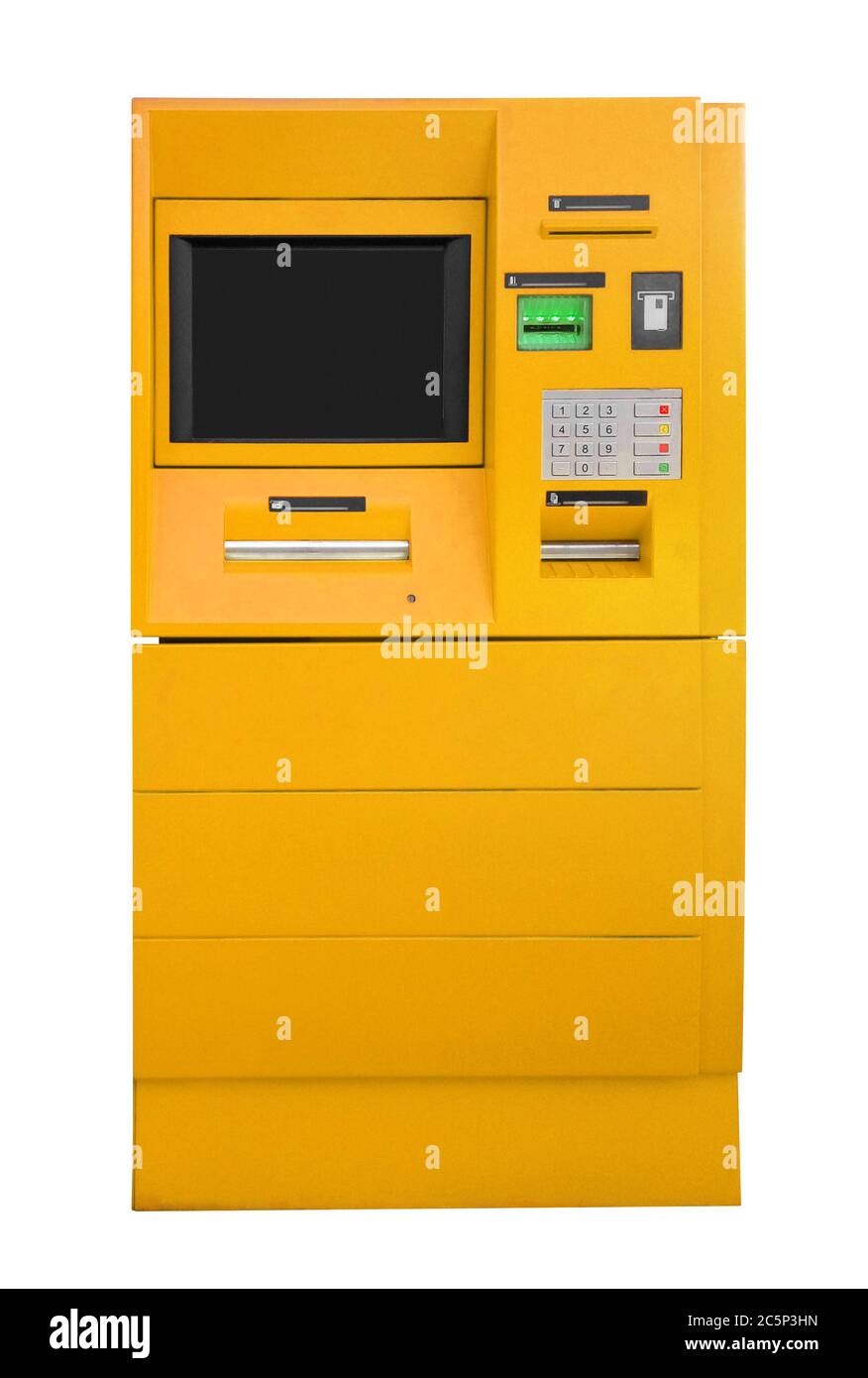 Yellow atm hi-res stock photography and images - Alamy