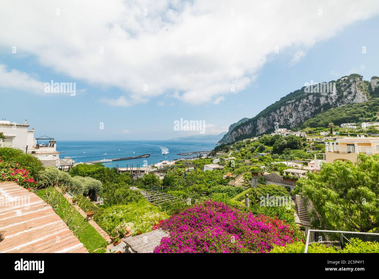 world famous Capri coastline, Italy Stock Photo - Alamy
