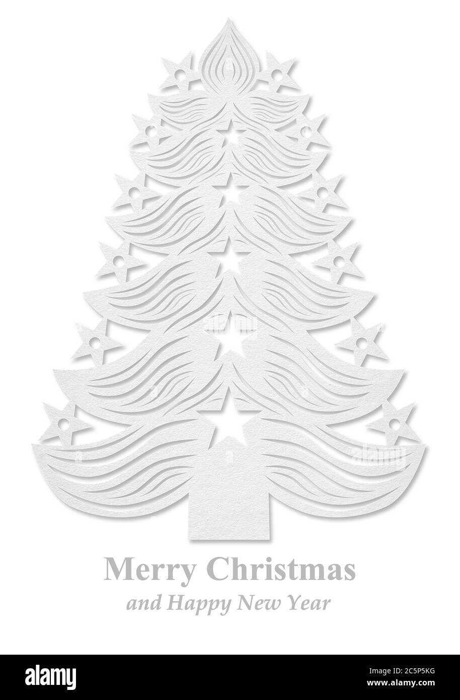 Abstract paper background garland Cut Out Stock Images & Pictures - Alamy