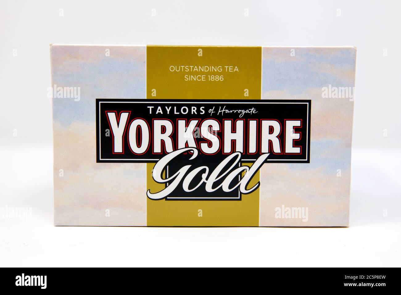 Yorkshire Gold Tea Bags Stock Photo - Alamy