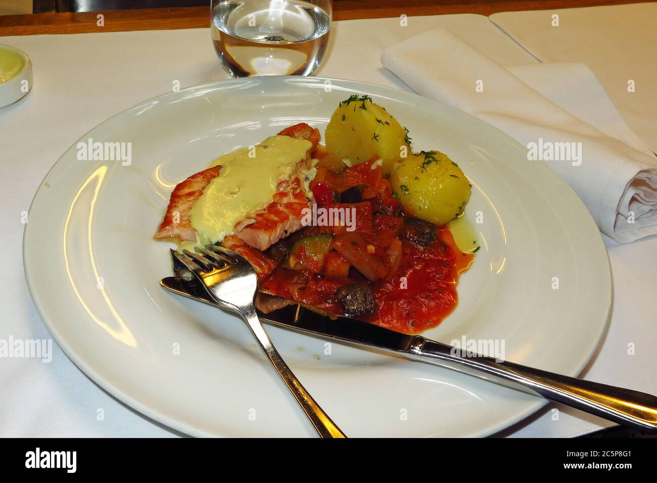 Food portion in Warszawa Wschodnia restaurant in the Soho Factory at ...
