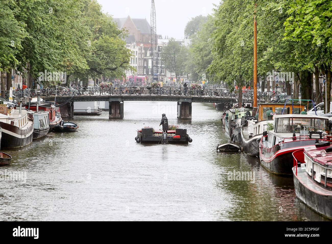 AMSTERDAM, Netherlands. 04th July, 2020. Burgemeester Femke Halsema ...