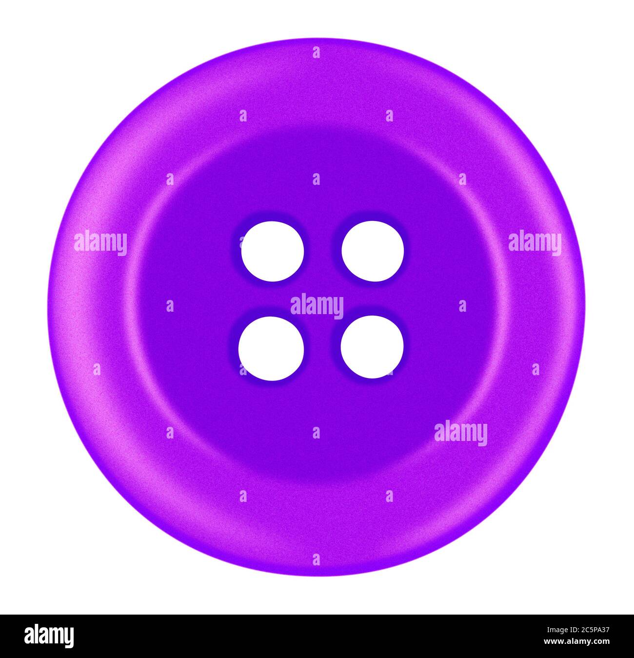 Purple Plastic button isolated on white with Clipping Path Stock Photo ...
