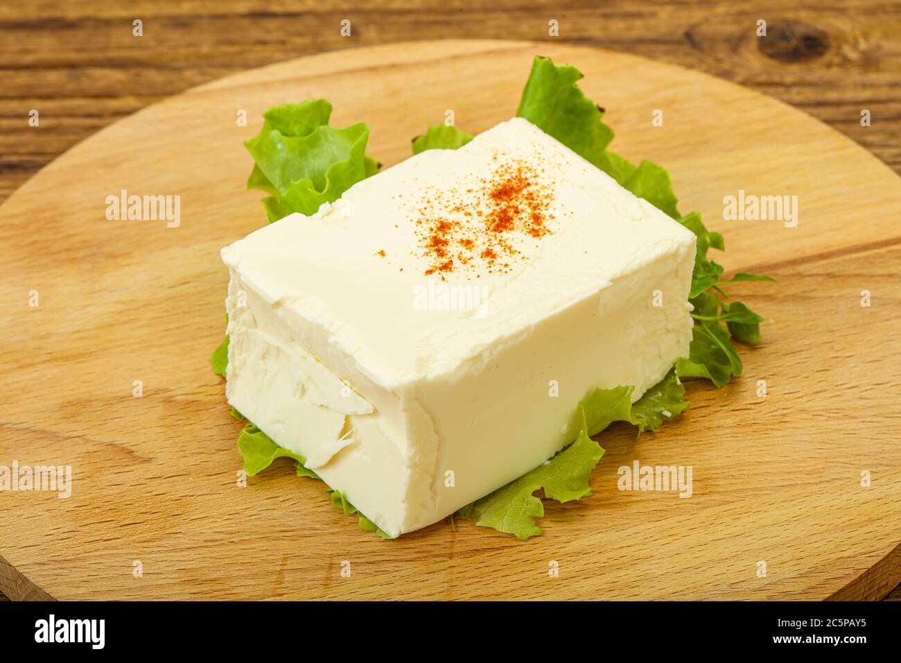 Greek traditional soft feta dairy cheese Stock Photo - Alamy