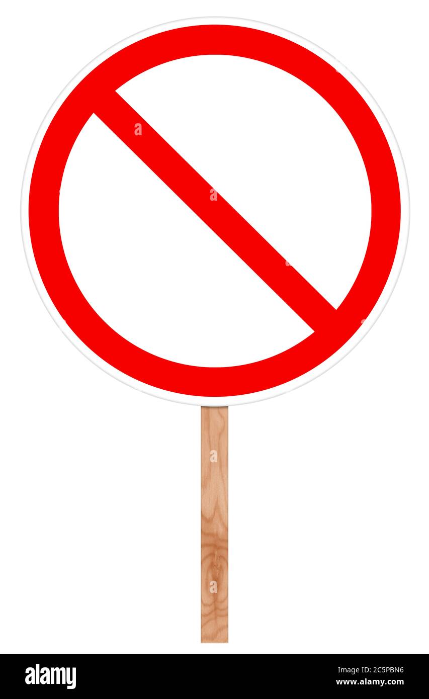 Prohibitory traffic sign hi-res stock photography and images - Alamy