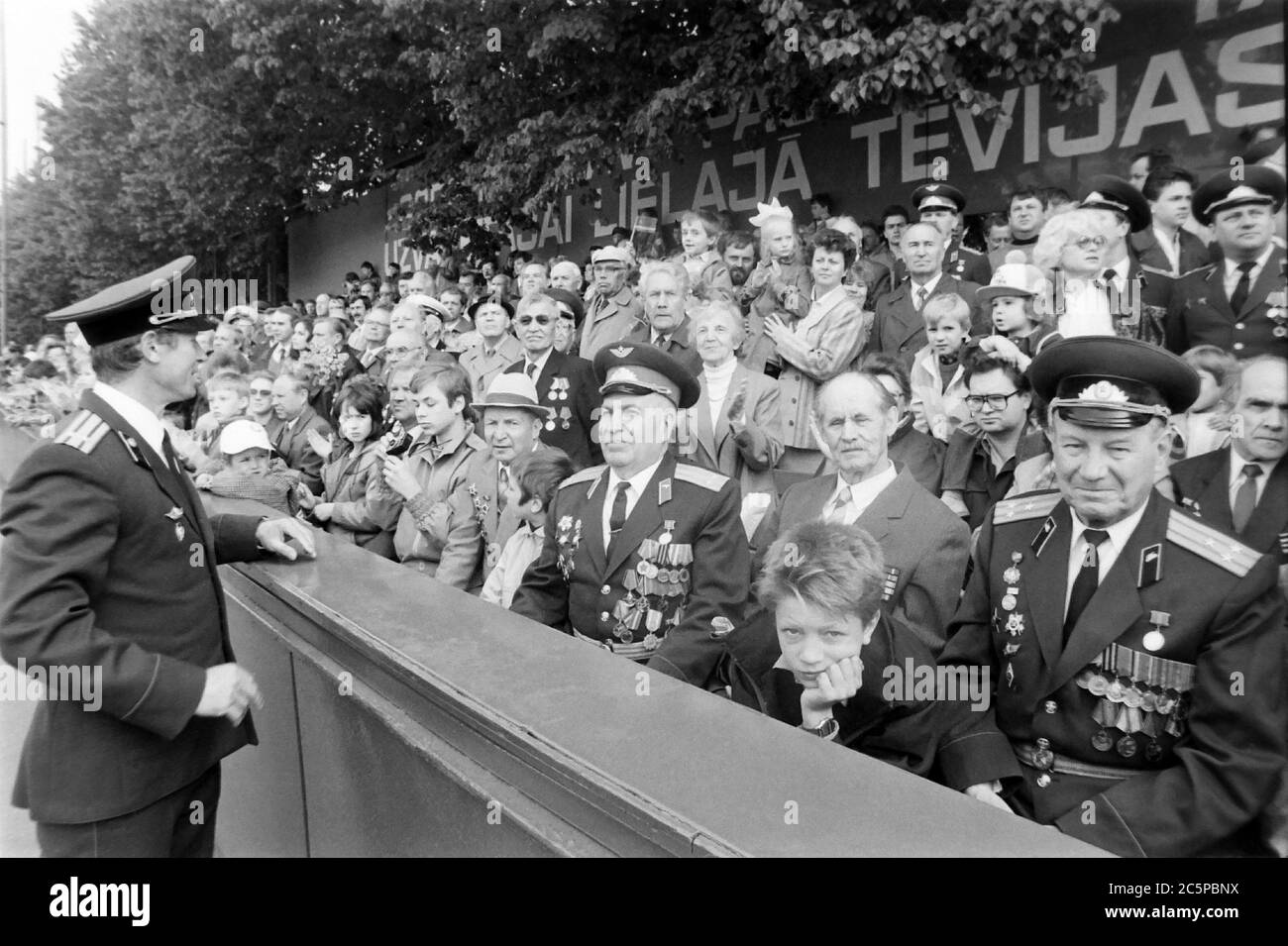 Soviet army parade Black and White Stock Photos & Images - Alamy