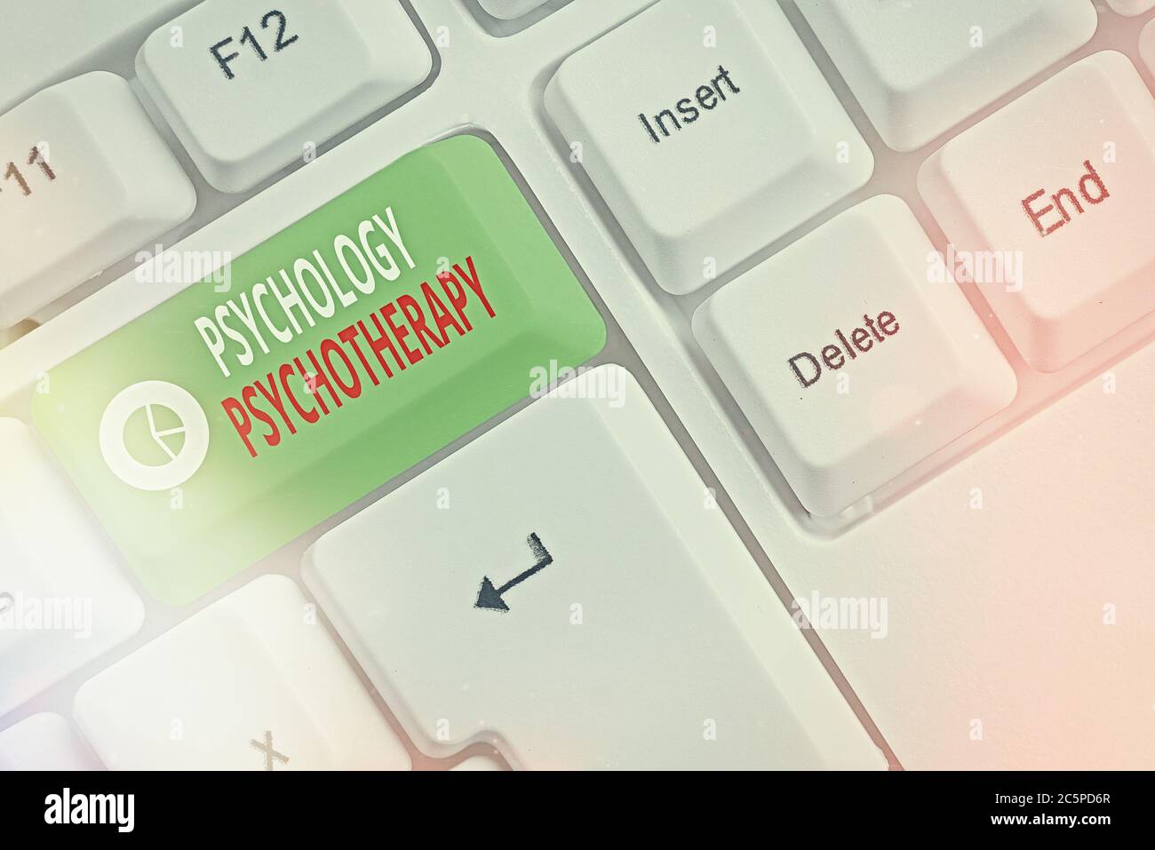 Handwriting text writing Psychology Psychotherapy. Conceptual photo use ...