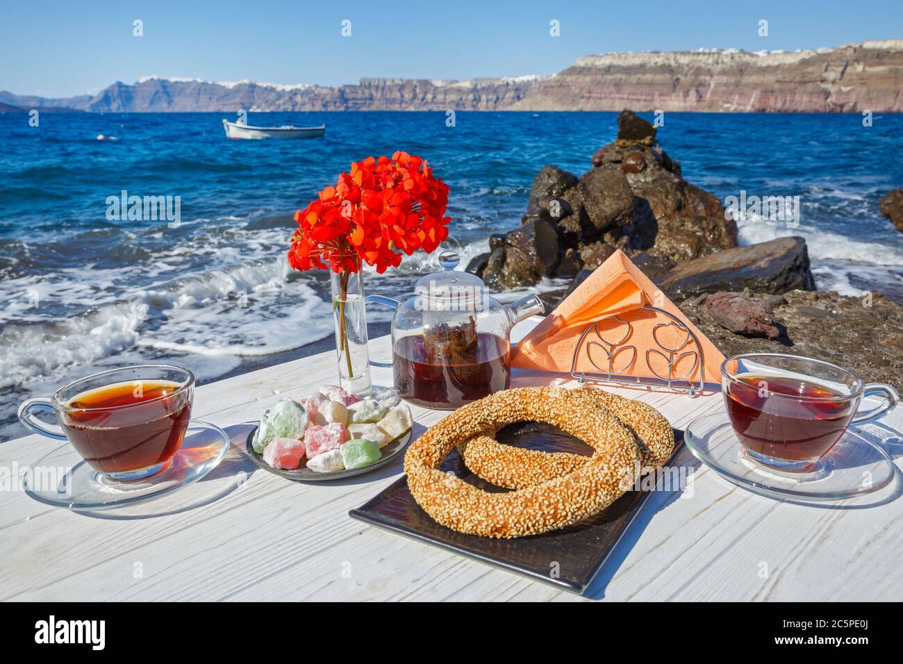 Tea beach hi-res stock photography and images - Alamy