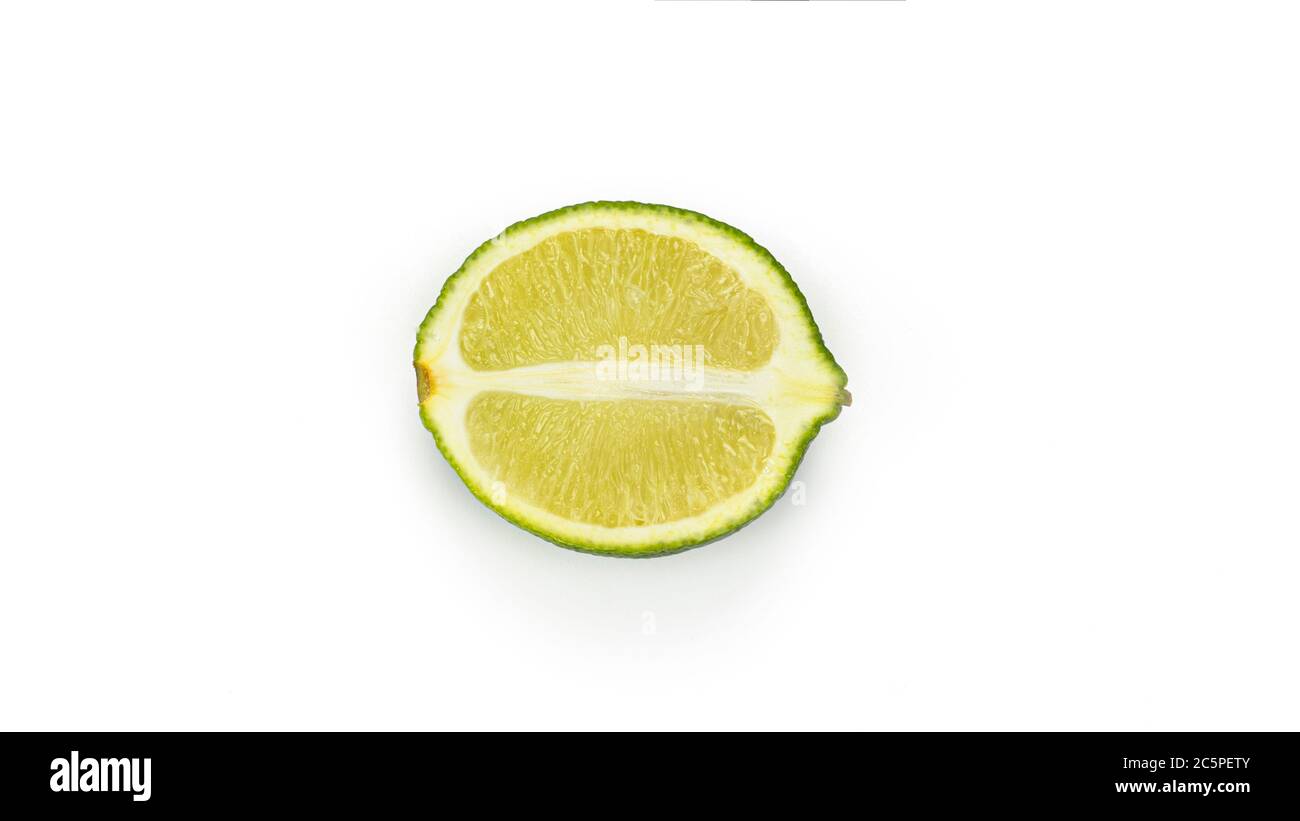 Lime cut Cut Out Stock Images & Pictures - Alamy