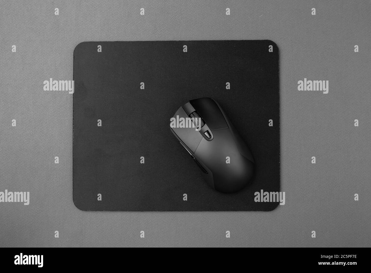 Hand on mouse Black and White Stock Photos & Images - Alamy