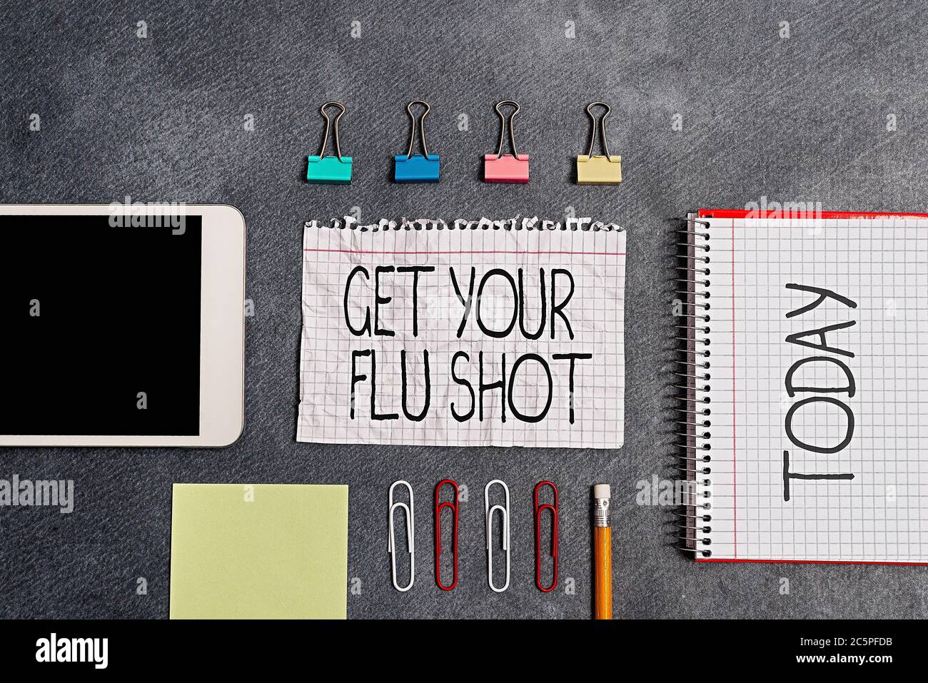Conceptual hand writing showing Get Your Flu Shot. Concept meaning ...