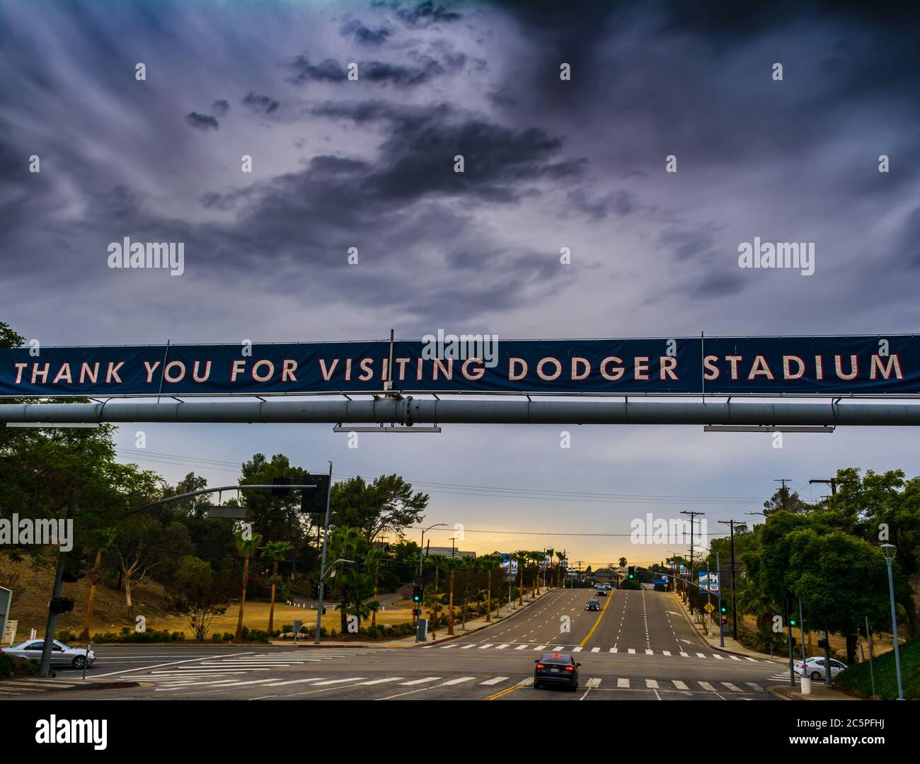 Dodgers stadium screen hi-res stock photography and images - Alamy