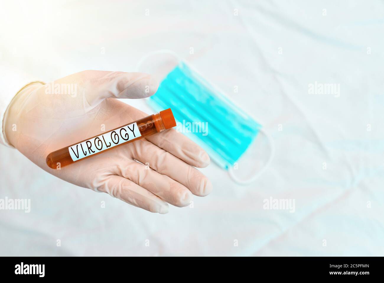 Conceptual hand writing showing Virology. Concept meaning branch of ...