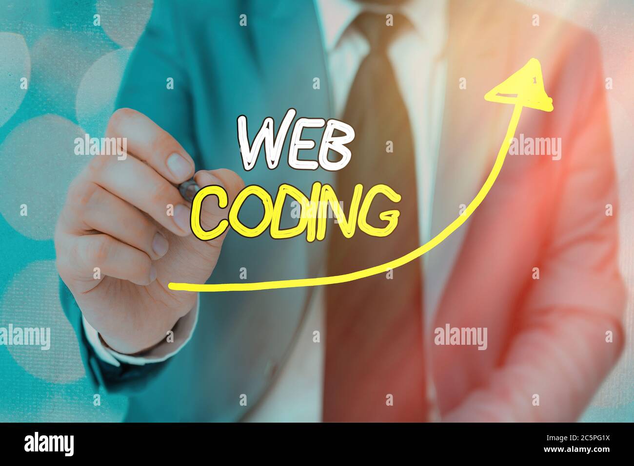 Text Sign Showing Web Coding Business Photo Showcasing A System Of Symbols And Rules Used To