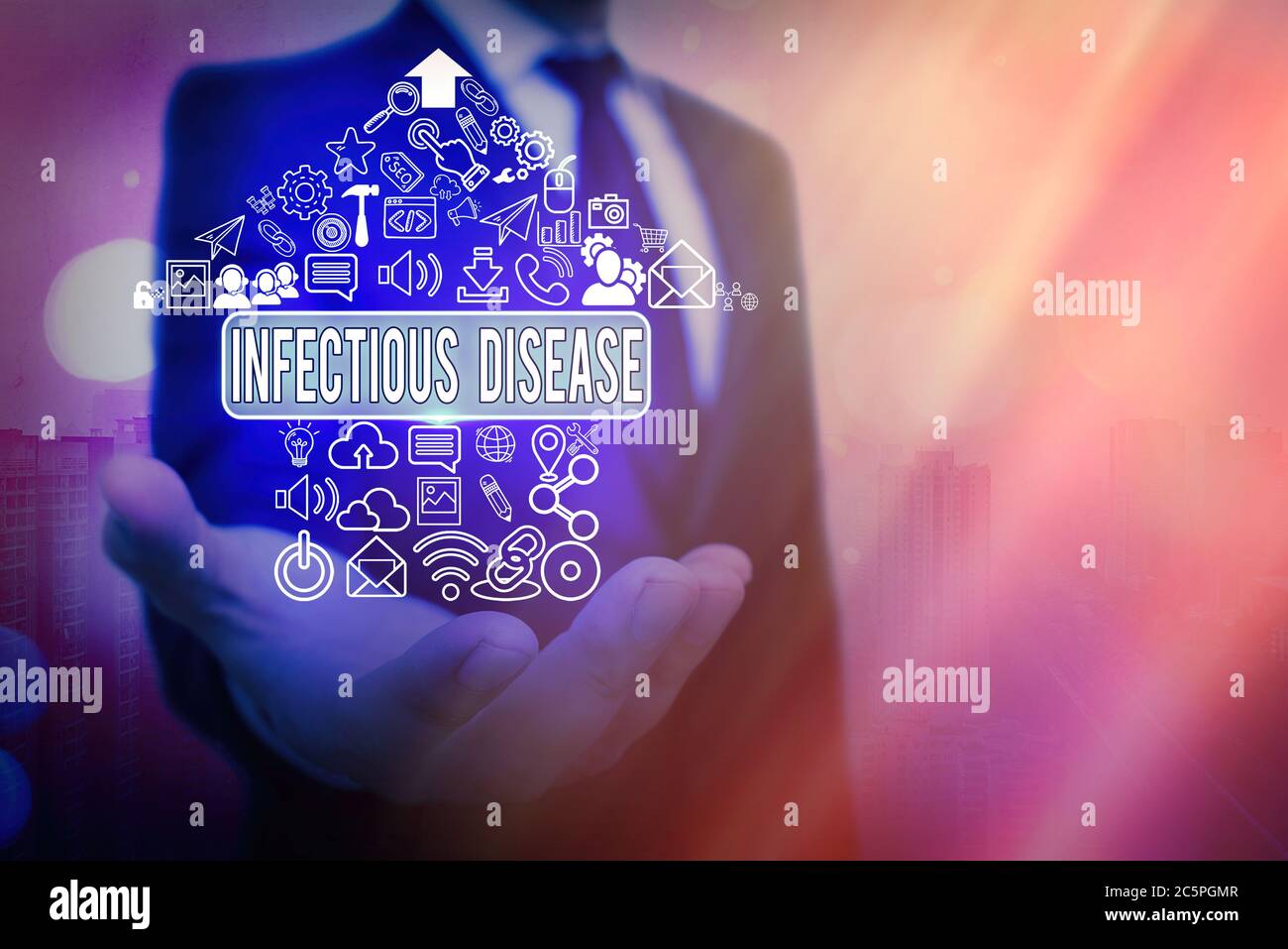 Word writing text Infectious Disease. Business photo showcasing caused ...