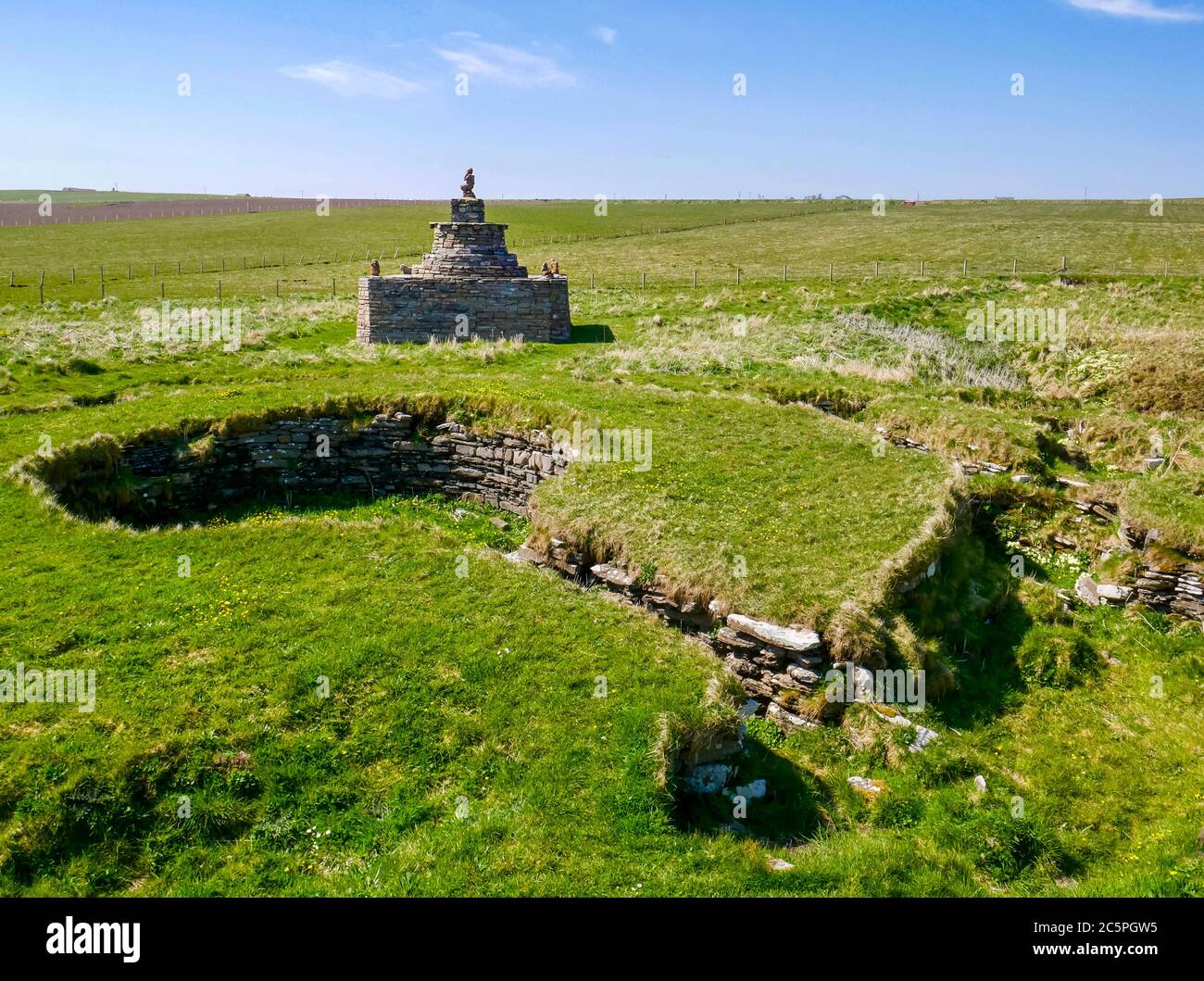 Iron age tower hi-res stock photography and images - Alamy
