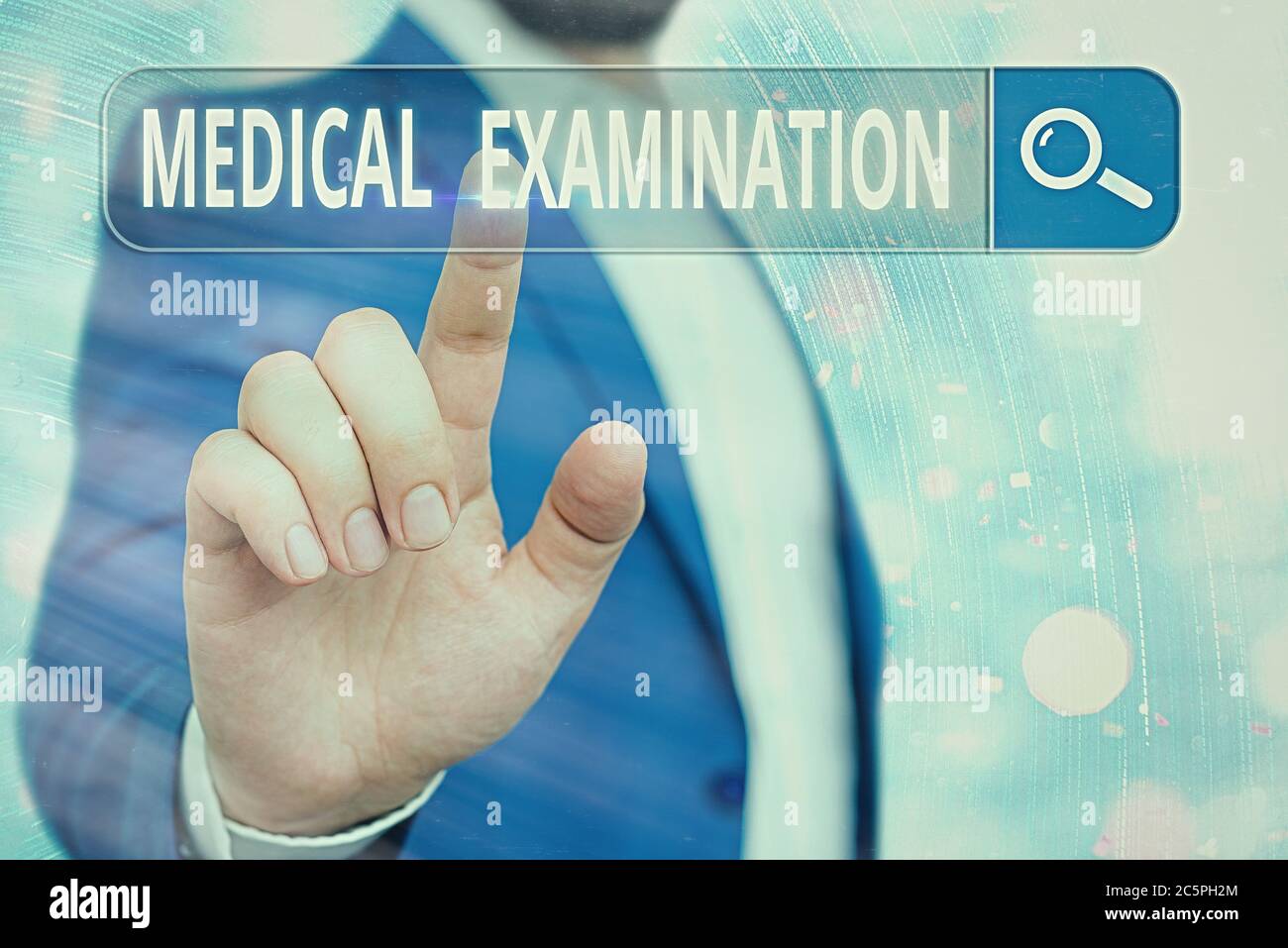 Handwriting text writing Medical Examination. Conceptual photo the ...