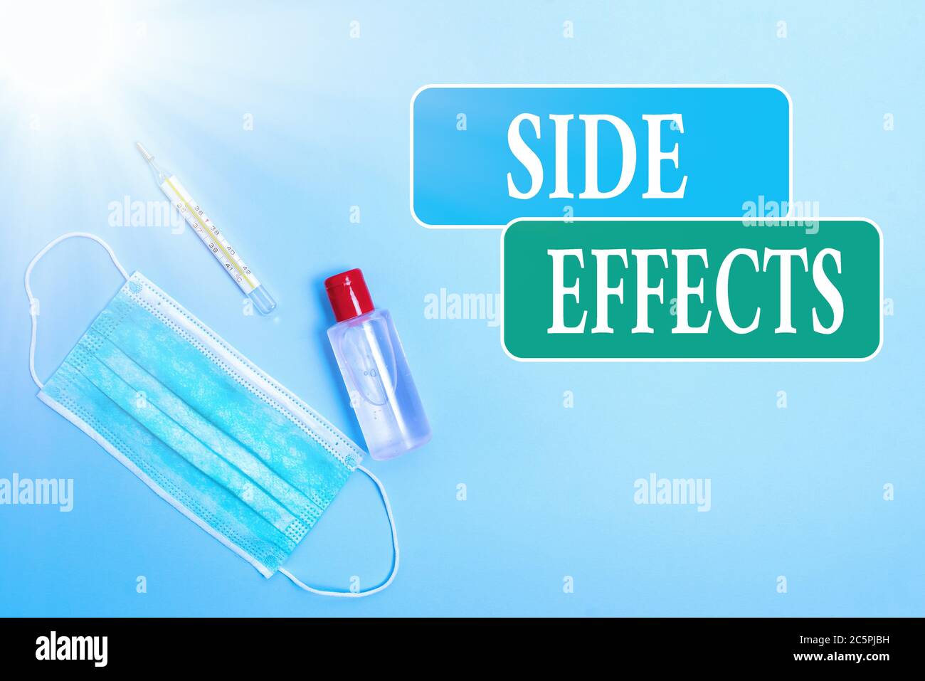 Writing note showing Side Effects. Business concept for Typically ...