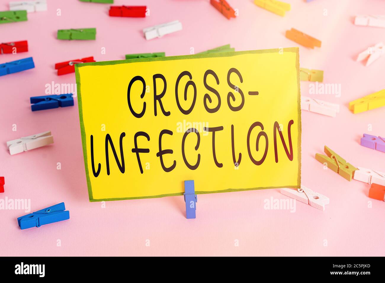 Word writing text Cross Infection. Business photo showcasing ...