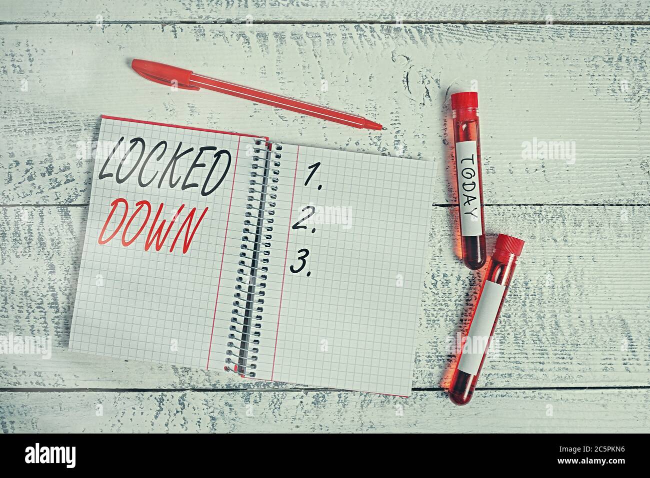 Conceptual hand writing showing Locked Down. Concept meaning emergency ...