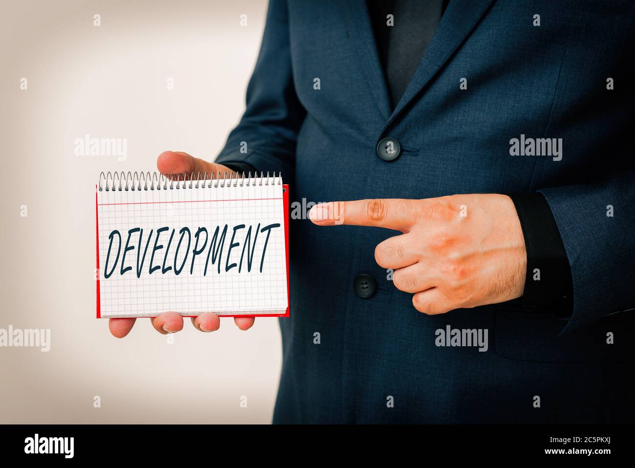 Handwriting text Development. Conceptual photo a cycle in which ...