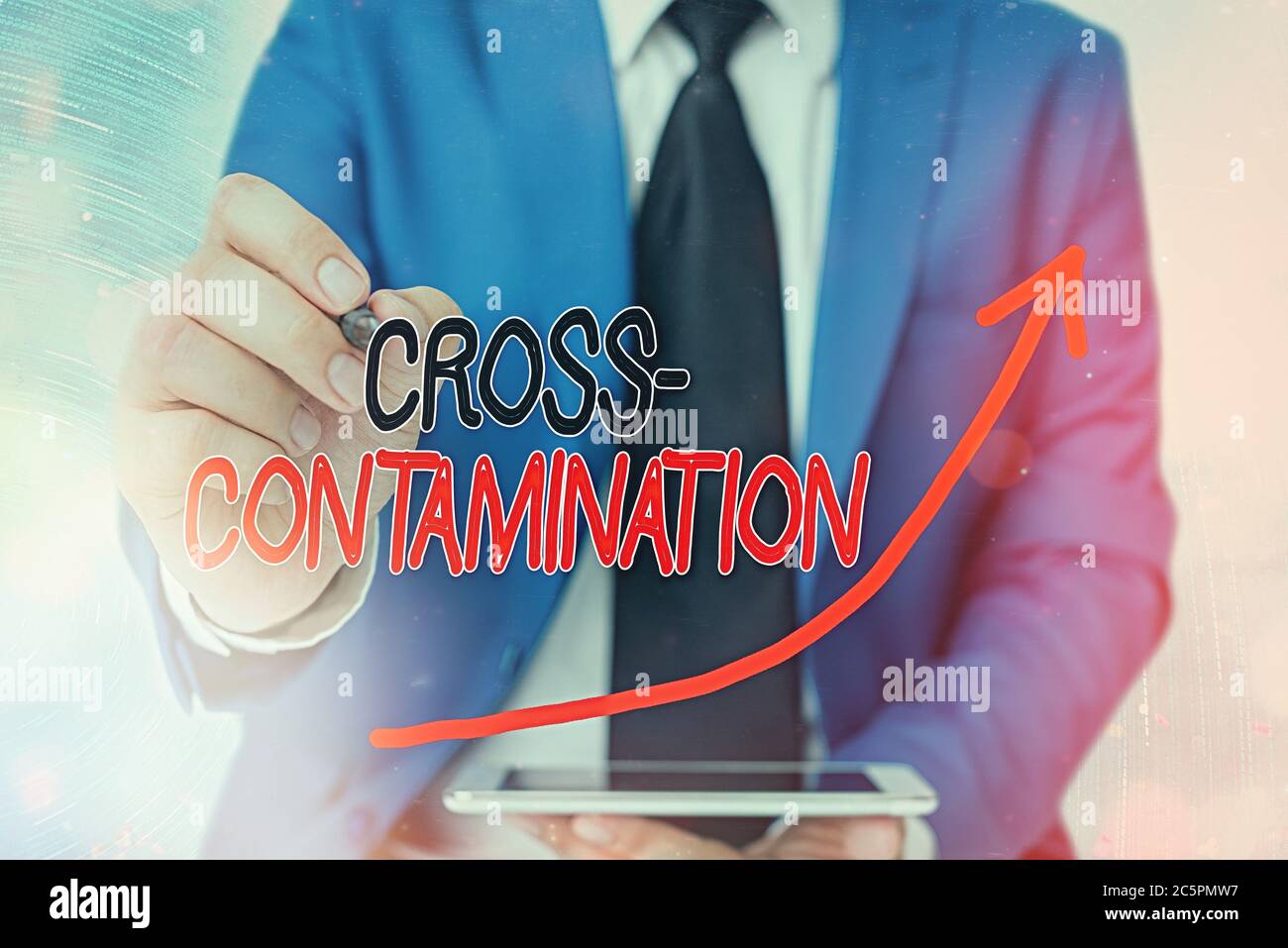 Word writing text Cross Contamination. Business photo showcasing ...