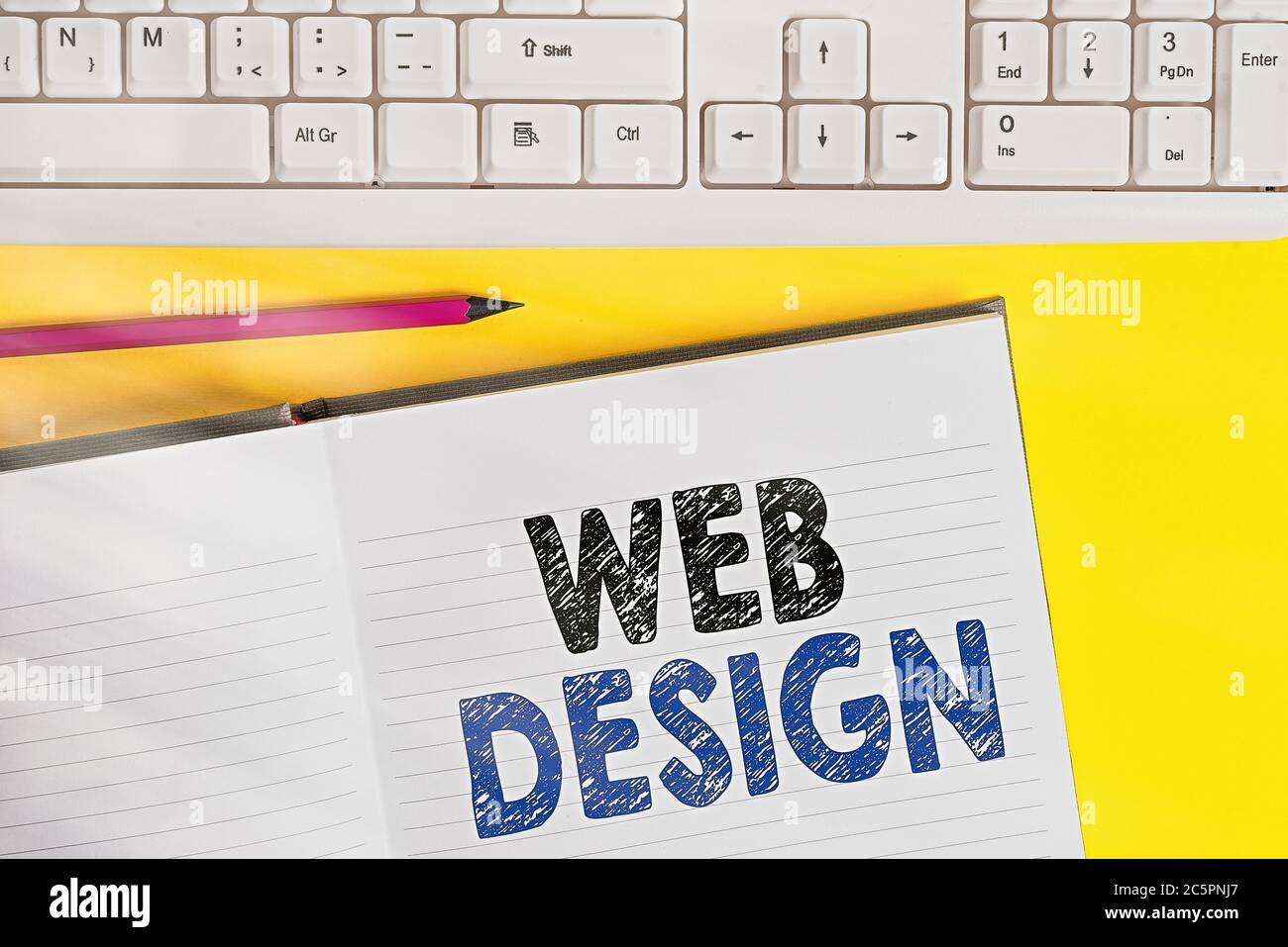 Word writing text Web Design. Business photo showcasing website ...