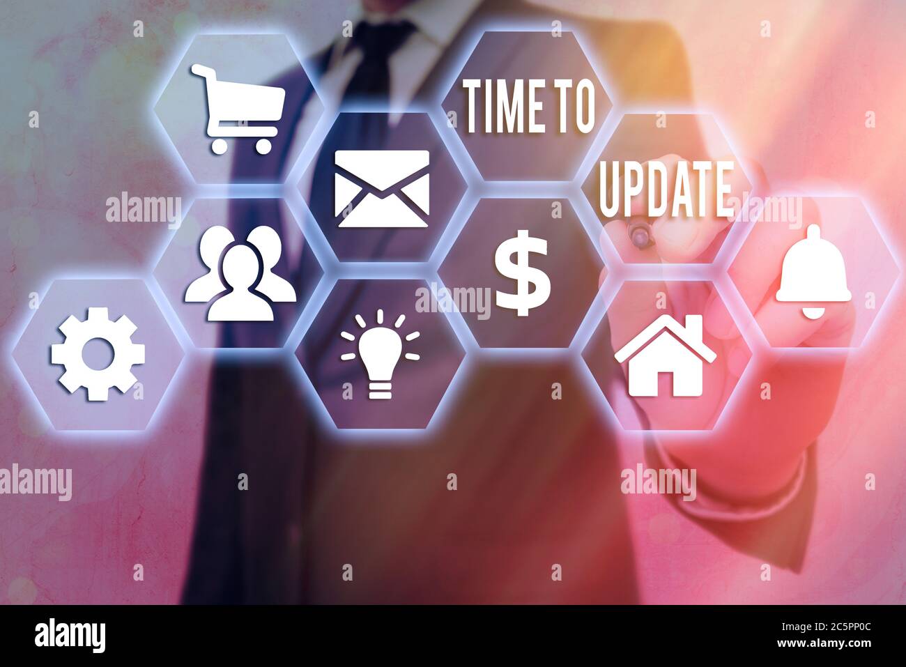 Conceptual hand writing showing Time To Update. Concept meaning System software update for ...