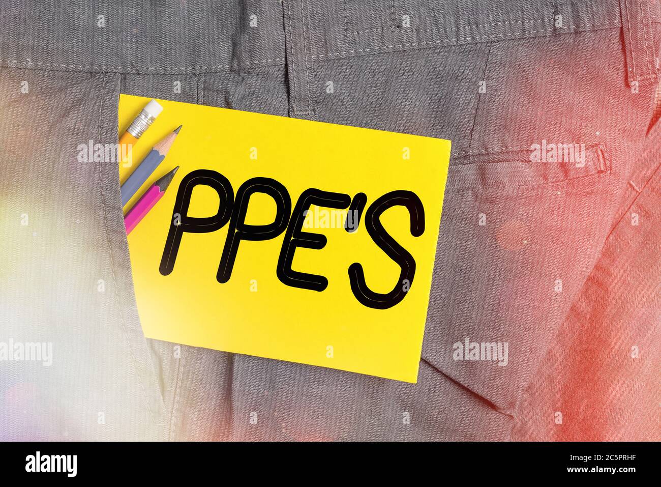 Writing note showing Ppe s is. Business concept for Specialized ...