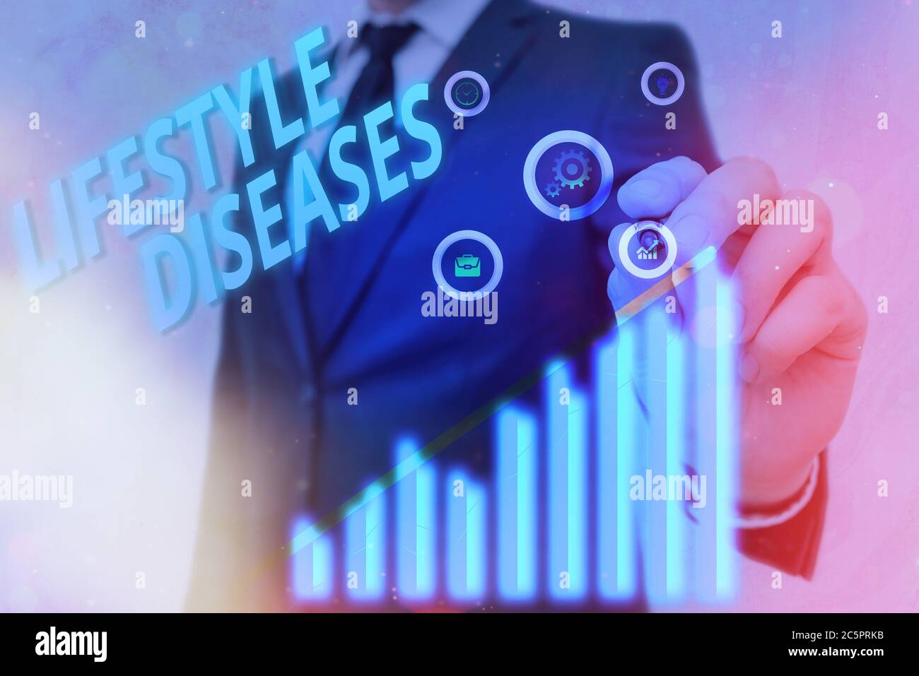 Text sign showing Lifestyle Diseases. Business photo text a disease ...