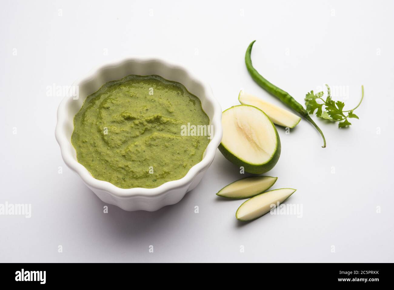 Green mango chutney, also known as raw mango chutney, is an Indian ...