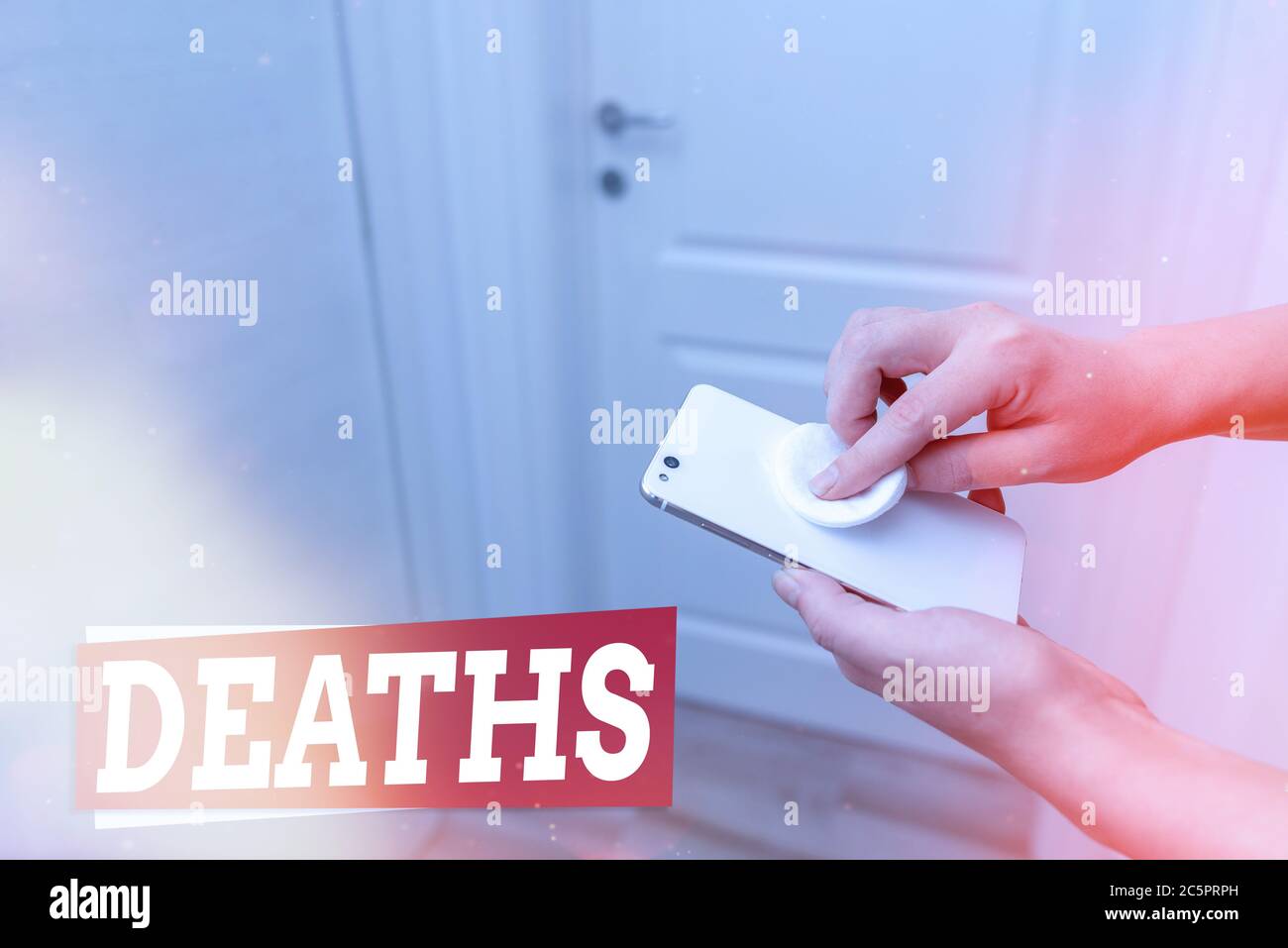 Conceptual hand writing showing Deaths. Concept meaning permanent ...