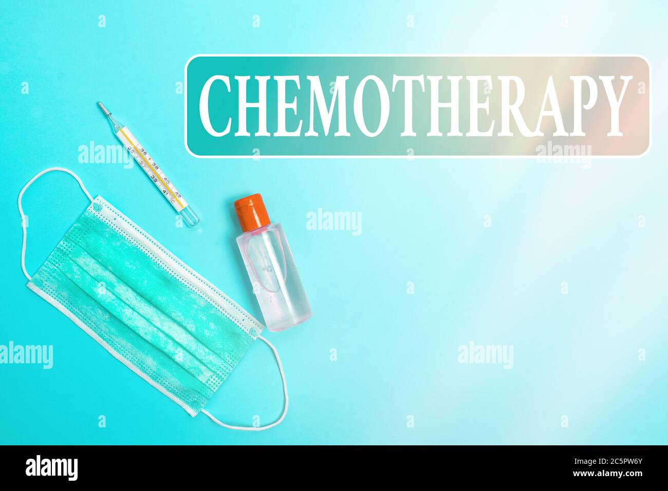 Writing note showing Chemotherapy. Business concept for the treatment ...