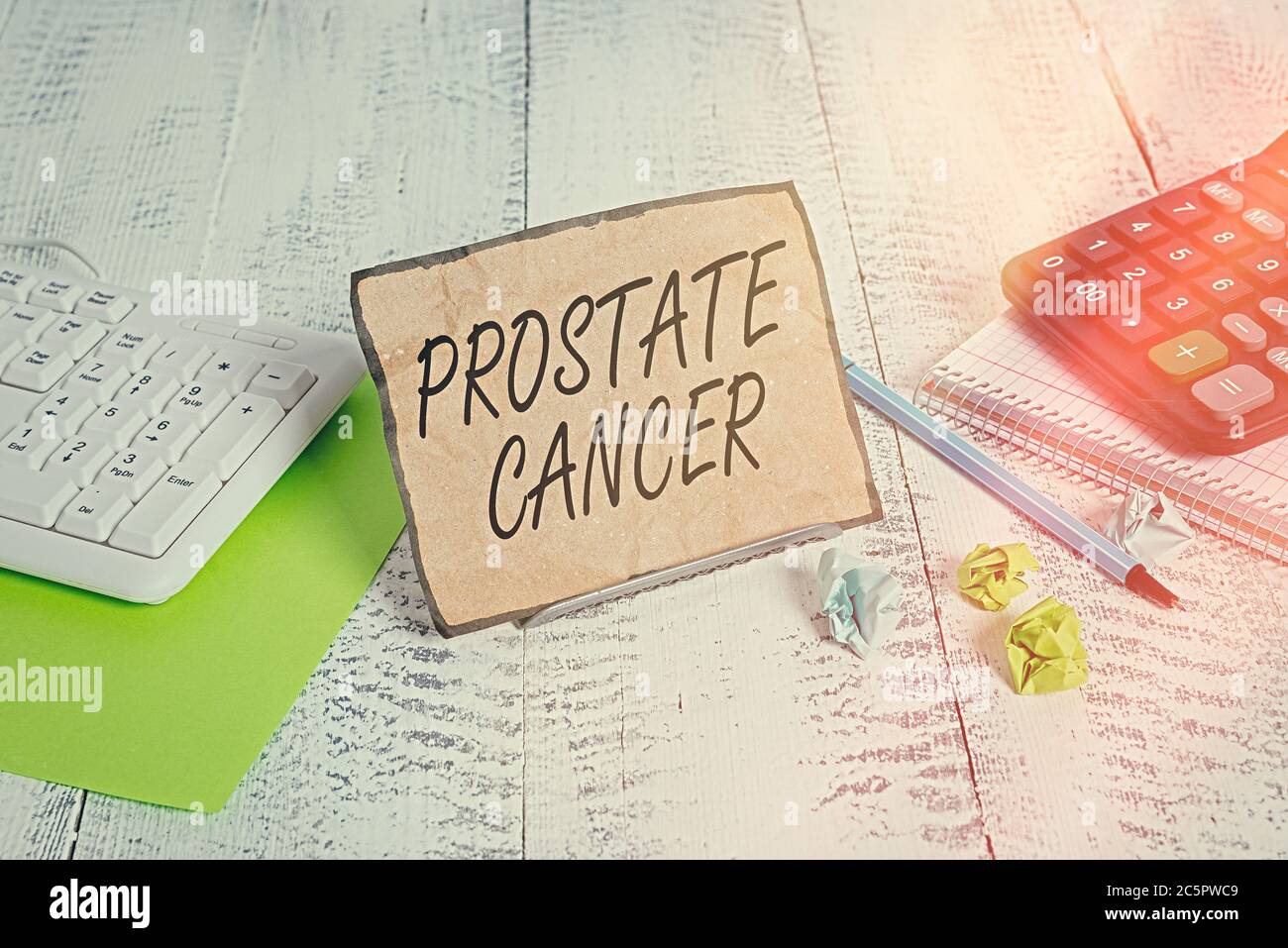 Word writing text Prostate Cancer. Business photo showcasing ...