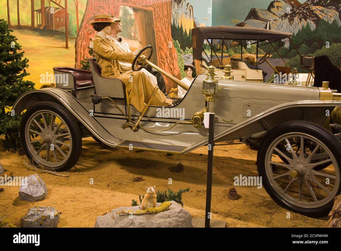 1907 car interior hi-res stock photography and images - Alamy