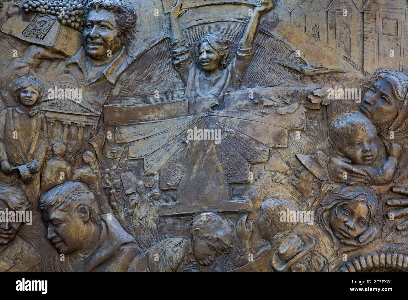 Cesar Chavez Monument High Resolution Stock Photography and Images - Alamy