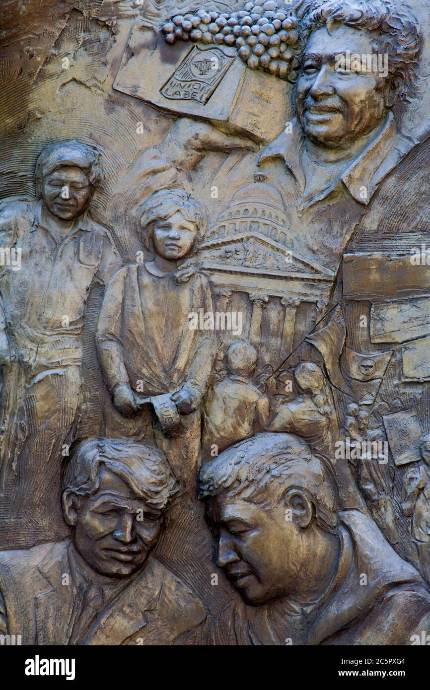 Cesar e chavez and monument hi-res stock photography and images - Alamy