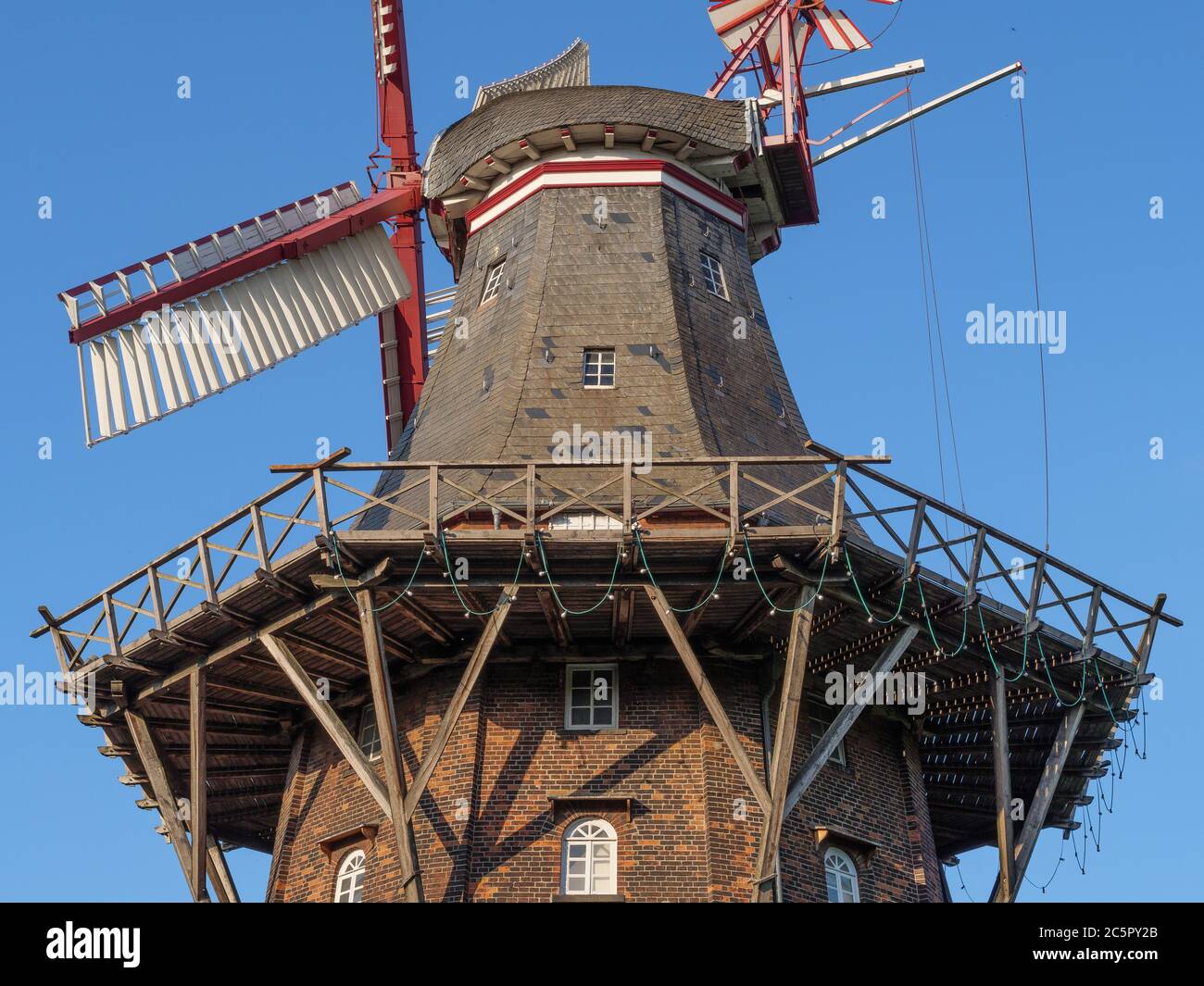 old windmill of bremen Stock Photo - Alamy