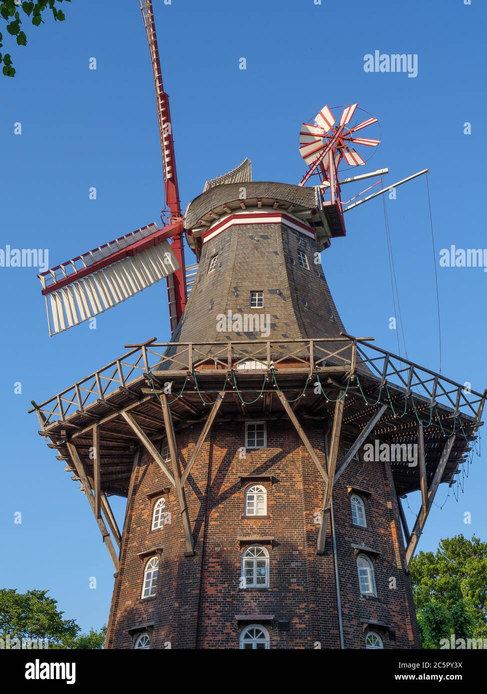 old windmill of bremen Stock Photo - Alamy