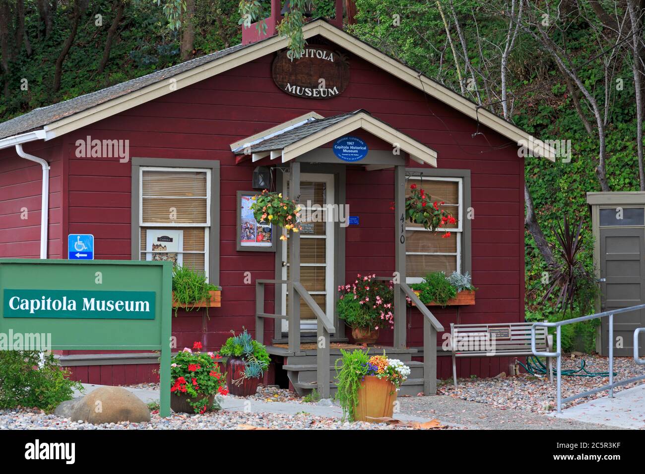Capitola Museum,Capitola City,Santa Cruz County,California,USA Stock ...