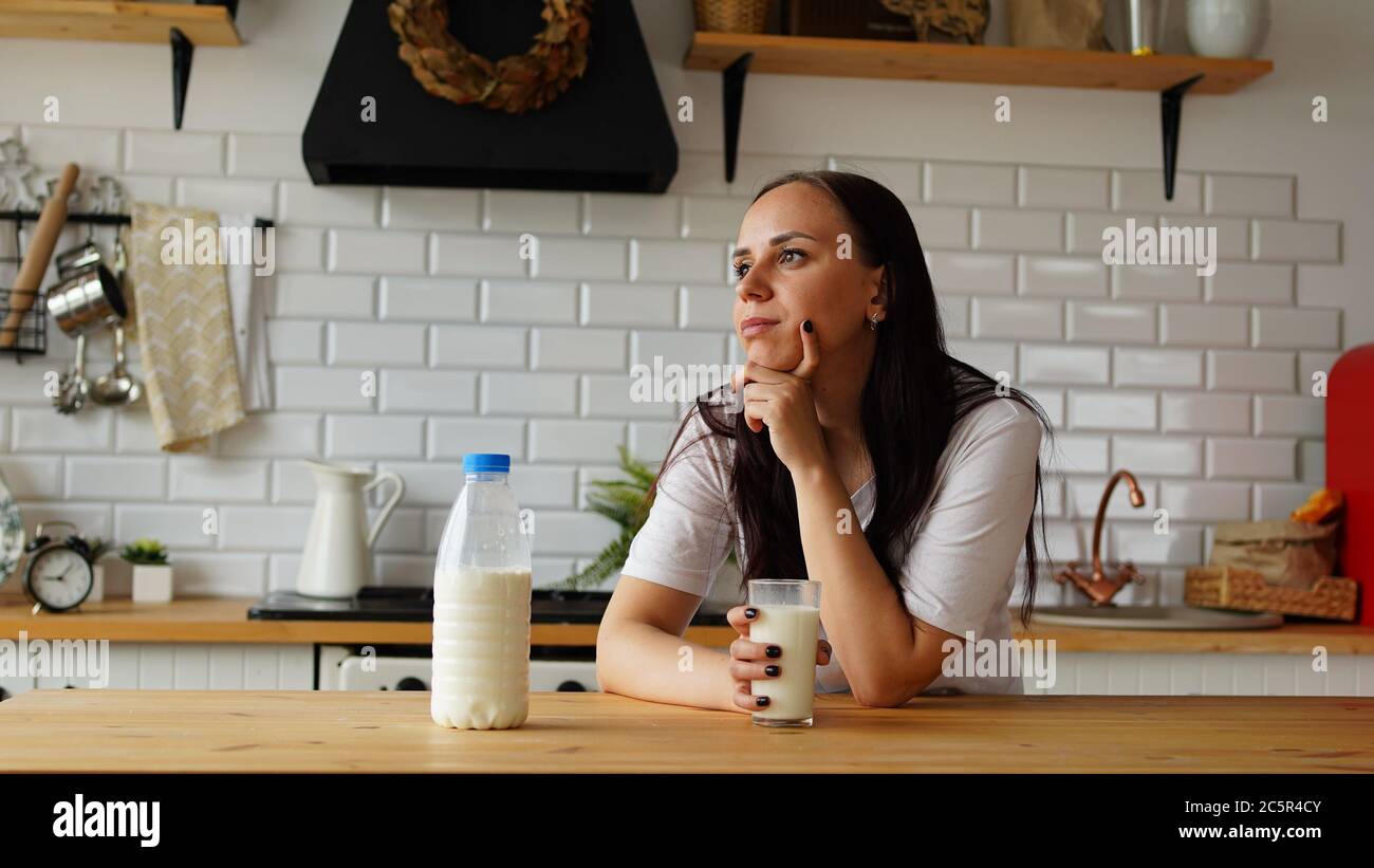 Wholesome young woman hi-res stock photography and images - Alamy