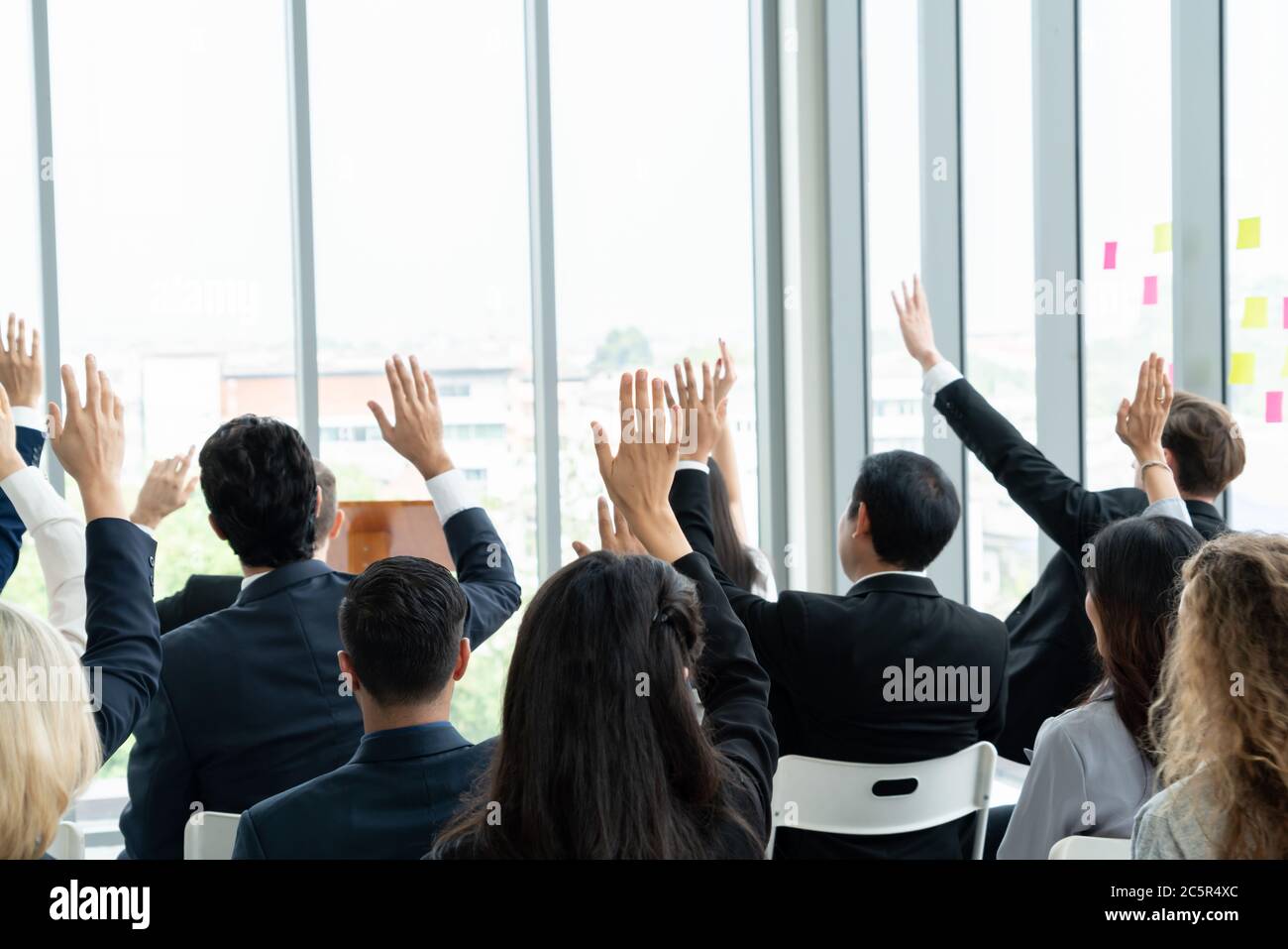Person people seminar hi-res stock photography and images - Alamy