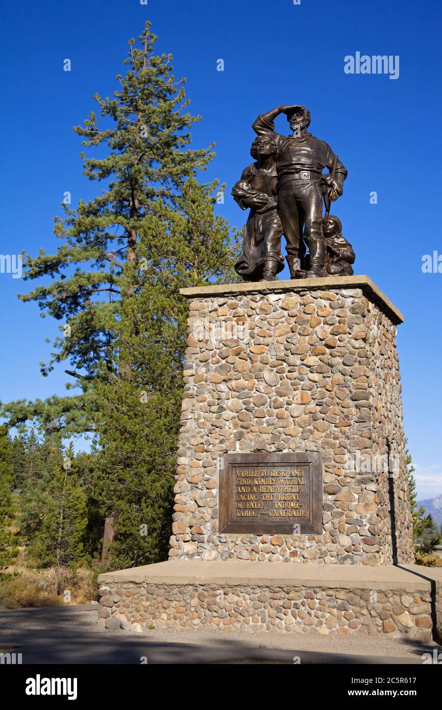 Donner pass memorial hi-res stock photography and images - Alamy