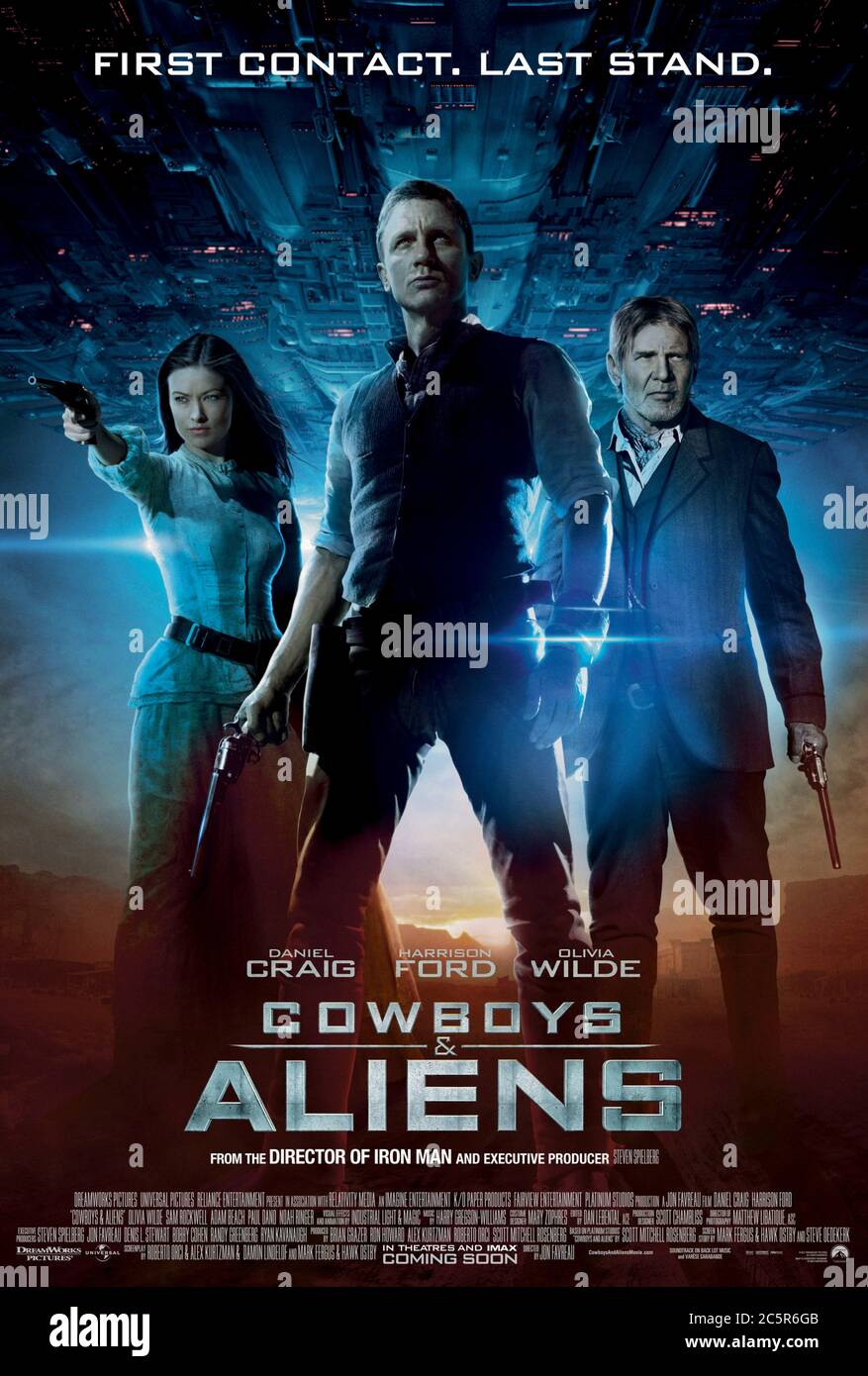 Daniel craig and harrison ford hi-res stock photography and images - Alamy